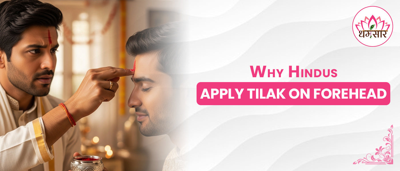 Why Hindus Apply Tilak on Forehead – Dharmsaar