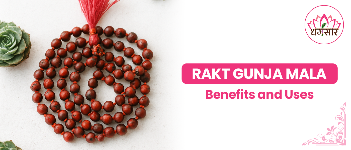 Rakt Gunja Mala: Benefits and Uses – Dharmsaar