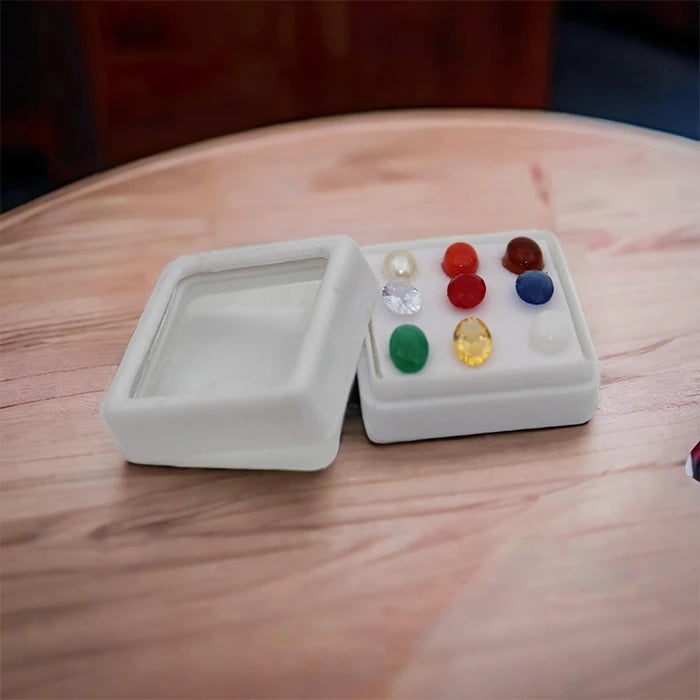 Nav Rantna in 1 Box | 9 Uprantna Set | 9 Semi-Precious Stones Set in 1 ...