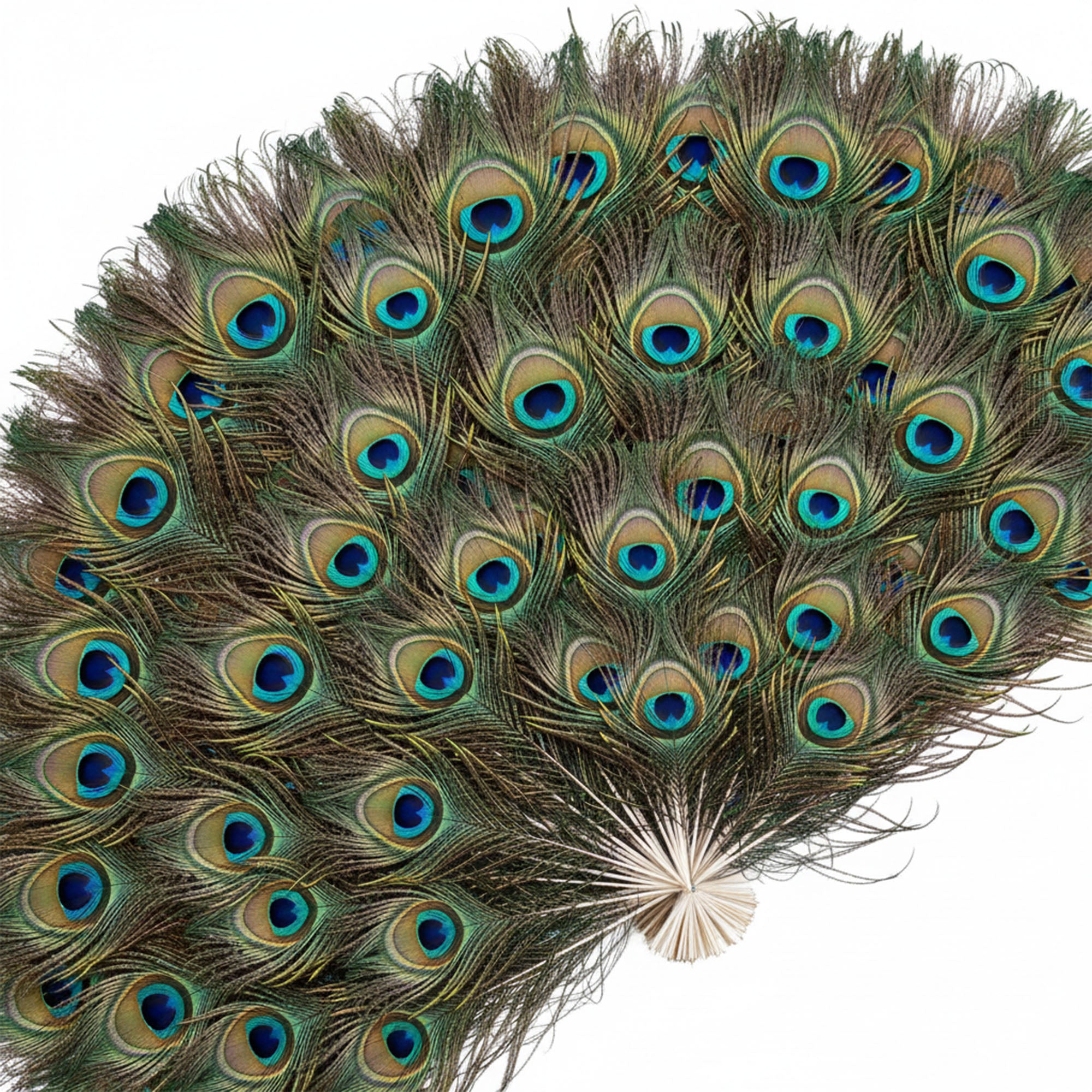 Peacock Feather | Original Mor Pankh (Set of 11 Tails) - Length Size 3 ...